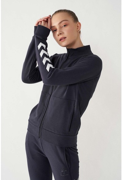 Hummel Magenta Fermuarlı Sweatshirt