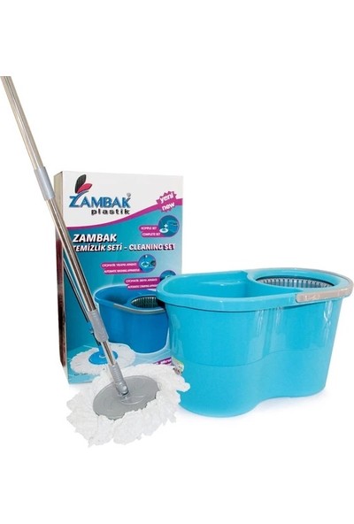 Zambak Mop Temizlik Kovası Dönerli Balerina