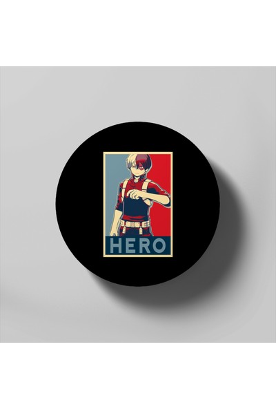 Fizello Shoto Todoroki My Hero Academia Bardak Altlığı Fizello Shoto Todoroki My Hero Academia Bardak Altlığı