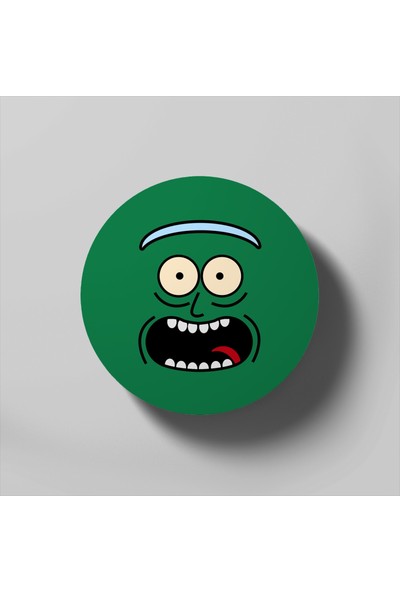 Fizello Pickle Rick Rick And Morty Bardak Altlığı Fizello Pickle Rick Rick And Morty Bardak Altlığı