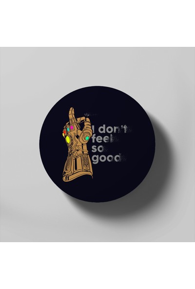 Fizello I Don't Feel So Good Bardak Altlığı