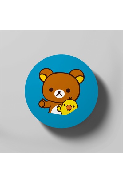Fizello Rilakkuma Bardak Altlığı