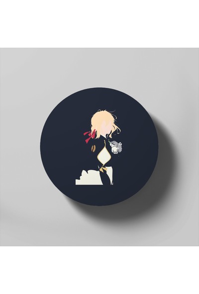 Fizello Violet Evergarden -2 Bardak Altlığı Fizello Violet Evergarden -2 Bardak Altlığı