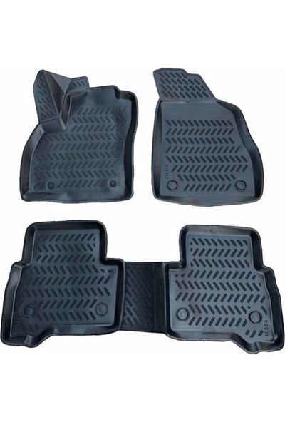 First Oto Fiat Fiorino 3D Havuzlu Paspas