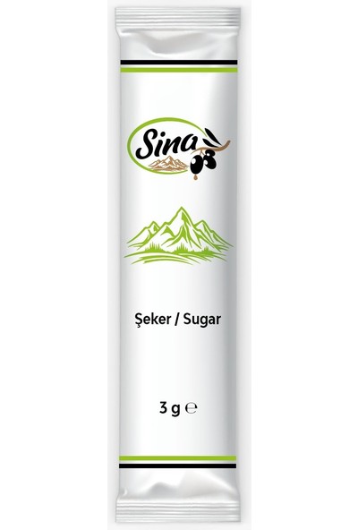 Sina Tek Kullanımlık Şeker 3 gr