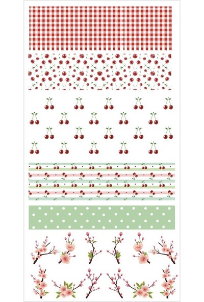 Flash Tattoos Kiraz Tırnak Dövmesi