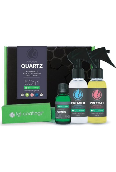 Igl Ecocoat Quartz Kit Seramik Kaplama 50 ml