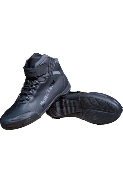 Duratech Milano Korumalı Motosiklet Botu - Siyah - Füme - 43