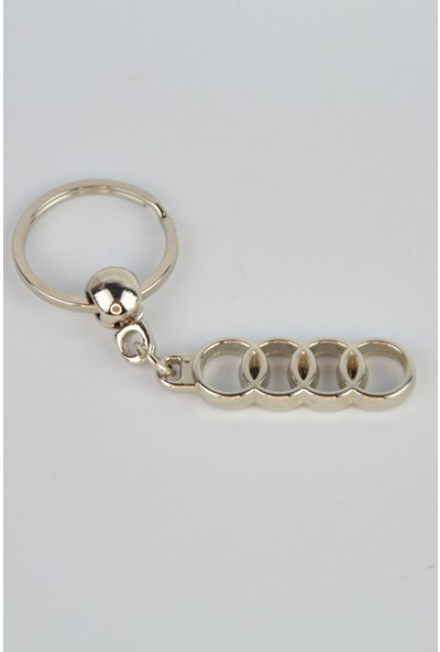 Maiman Audi A3 A4 A5 A6 Q1 Q2 Q3 Q5 Q7 3D Krom Anahtarlık