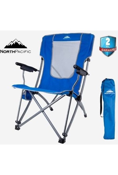 North Pacific Katlanır Kamp Sandalyesi Çelik