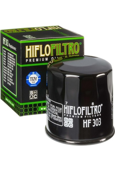 Hiflo Yamaha Fz6 Fazer / Xj6 / R6 / R1 / Xvs 1300 / Mt-01 Yağ Filtresi Hiflo HF303