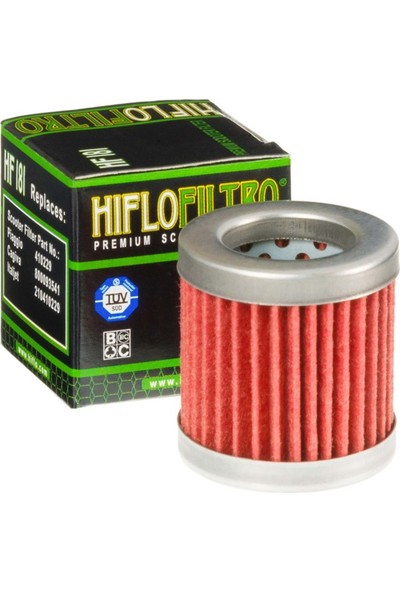 Hiflo Piaggio Yağ Filitresi Hiflo HF181 Hiflo Piaggio Yağ Filitresi Hiflo HF181