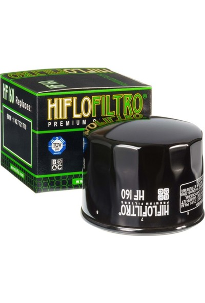 Hiflo Bmw F650 Gs /F700 Gs /F800 Gs-R-Gt /S1000R-RR-XR / K1200-1300 /R1200 Yağ Filitresi Hiflo HF160 Hiflo Bmw F650 Gs /F700 Gs /F800 Gs-R-Gt /S1000R-RR-XR / K1200-1300 /R1200 Yağ Filitresi Hiflo HF160