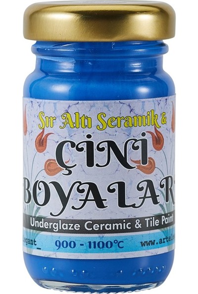 Ümraniye Hobi Sanat Sır Altı Seramik Çini Boyası Lacivert 50 cc Ümraniye Hobi Sanat Sır Altı Seramik Çini Boyası Lacivert 50 cc