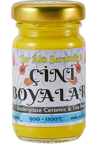 Ümraniye Hobi Sanat Sır Altı Seramik Çini Boyası Açık Sarı 50 cc Ümraniye Hobi Sanat Sır Altı Seramik Çini Boyası Açık Sarı 50 cc