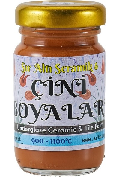 Ümraniye Hobi Sanat Sır Altı Seramik Çini Boyası Açık Kahve 50 cc Ümraniye Hobi Sanat Sır Altı Seramik Çini Boyası Açık Kahve 50 cc
