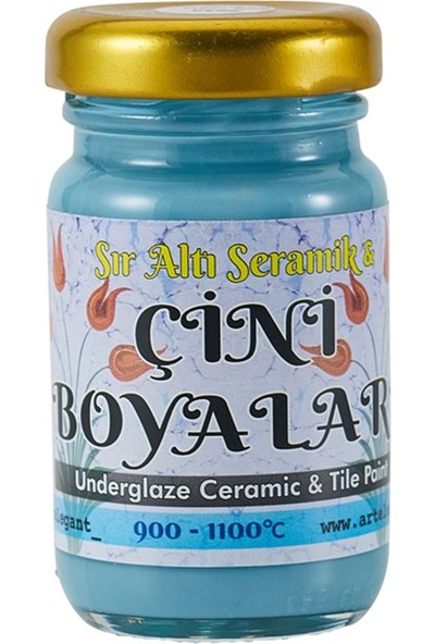 Ümraniye Hobi Sanat Sır Altı Seramik Çini Boyası Petrol Mavi 50 cc Ümraniye Hobi Sanat Sır Altı Seramik Çini Boyası Petrol Mavi 50 cc