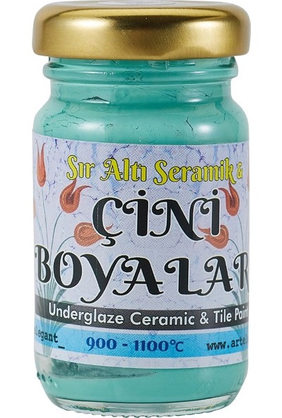 Ümraniye Hobi Sanat Sır Altı Seramik Çini Boyası Petrol Yeşili 50 cc Ümraniye Hobi Sanat Sır Altı Seramik Çini Boyası Petrol Yeşili 50 cc