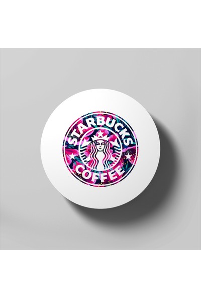 Fizello Tropical Floral Starbucks Bardak Altlığı