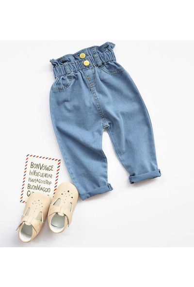 Le Mabelle Açık Mavi Kız Çocuk Jean - Sancia Le Mabelle Açık Mavi Kız Çocuk Jean - Sancia