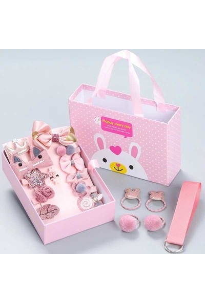 Le Mabelle Gülkuru Kutulu 18'li Çocuk Toka Set