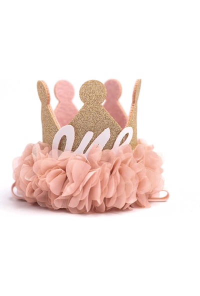 Le Mabelle 1 Yaş Doğumgünü Tacı- Pudra Le Mabelle 1 Yaş Doğumgünü Tacı- Pudra