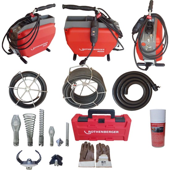 Rothenberger R600 Profesyonel Kanal Gider Açma Makinesi Fiyatı