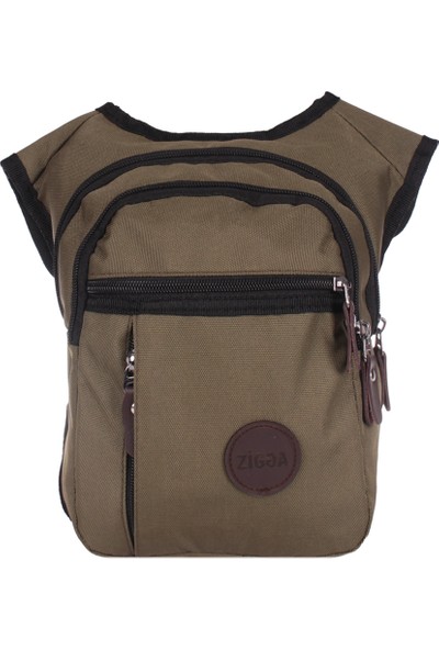 Zigga 00902 Haki Çok Gözlü 660 Denye Kumaş Bacak Çantası