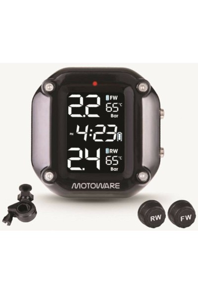 Motoware Motosiklet Bisiklet Lastik Basınç Göstergesi