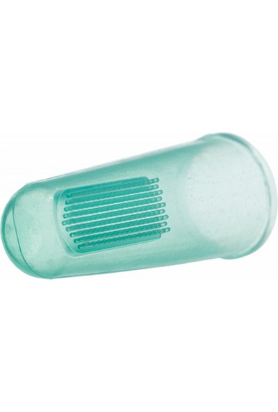 Biopet Trixie Parmak Tipi Kedi/köpek Diş Fırçası Seti, Silikon, 6cm, 2 Adet