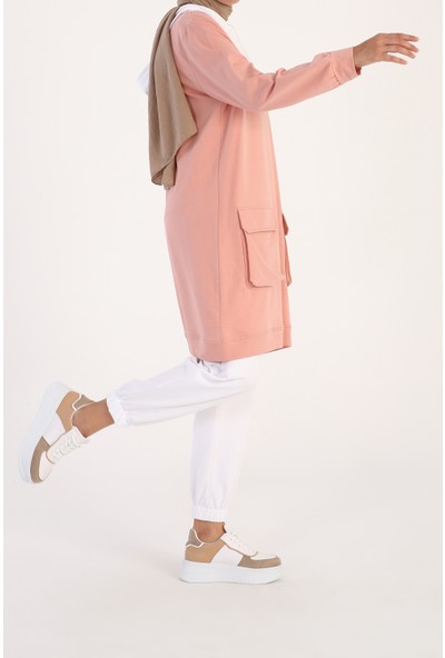 ALLDAY Pamuklu Cepli Sweat Tunik ALLDAY Pamuklu Cepli Sweat Tunik