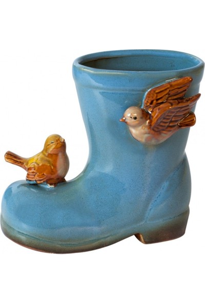 Shuev Seramik Çizme Vazo