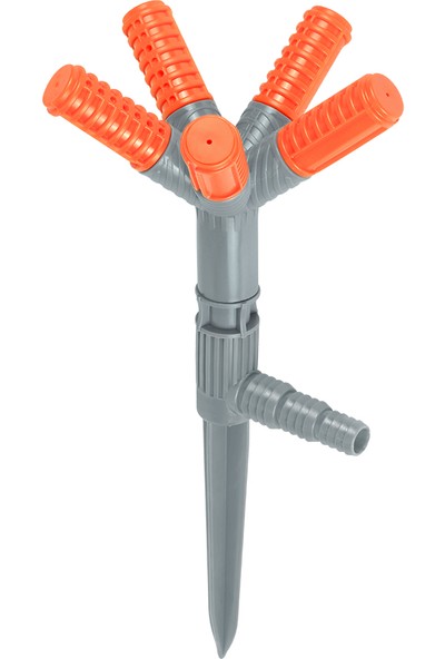 Mabelay Bahçe Fıskiyesi Otomatik Dönen Su Sprinkler Çim Sulama 5li Kol Mabelay Bahçe Fıskiyesi Otomatik Dönen Su Sprinkler Çim Sulama 5li Kol