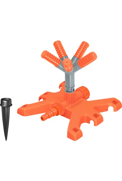 Mabelay Bahçe Fıskiyesi Otomatik Dönen Su Sprinkler Çim Sulama 5li Kol Sehpalı Mabelay Bahçe Fıskiyesi Otomatik Dönen Su Sprinkler Çim Sulama 5li Kol Sehpalı