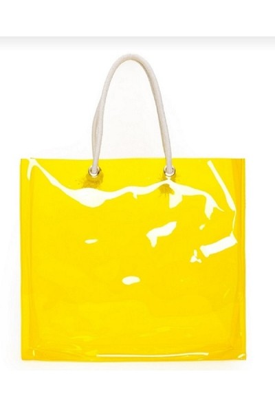 Katusa Kadın Sarı Plaj Çantası