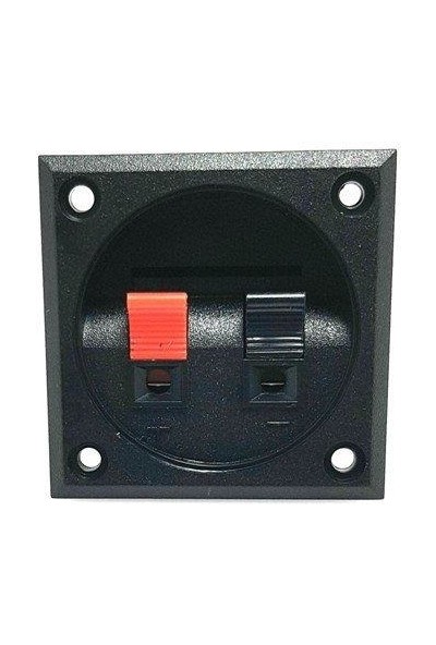 Electroon İkili Hoparlör Terminali Kare 57 x 57 mm 20 Adet
