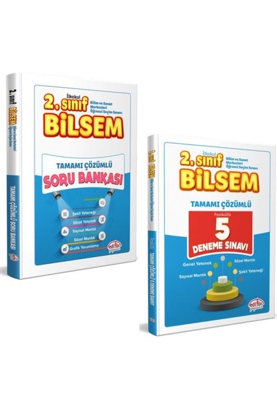 Editör Yayınları 2.Sınıf Bilsem Hazırlık Soru Bankası ve Deneme Seti Editör Yayınları 2.Sınıf Bilsem Hazırlık Soru Bankası ve Deneme Seti
