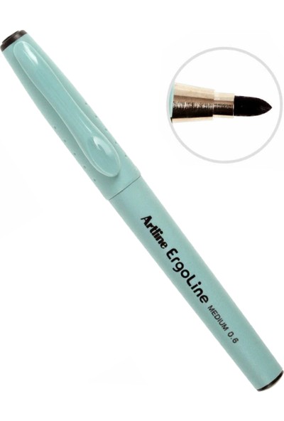 Artline Ergoline Kalın Uçlu 0,6 mm Yazı Kalemi Siyah 12'li Artline Ergoline Kalın Uçlu 0,6 mm Yazı Kalemi Siyah 12'li