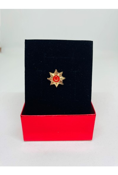 Asperas Grup Polis Yıldızı Yaka Rozeti