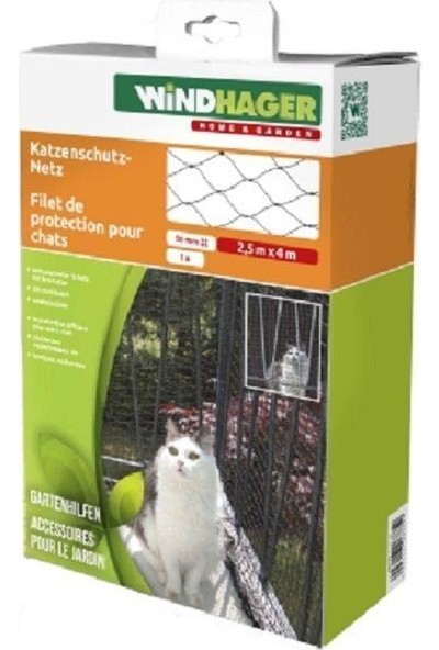 Windhager Kedi Ağı 2,5x4 mt