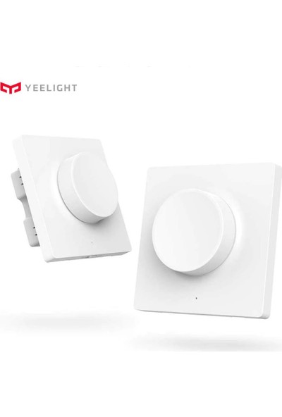 Xiaomi Yeelight 3.3V 80W (Maks.) Bt Bağlı Akıllı Duvar Anahtarı Xiaomi Yeelight 3.3V 80W (Maks.) Bt Bağlı Akıllı Duvar Anahtarı
