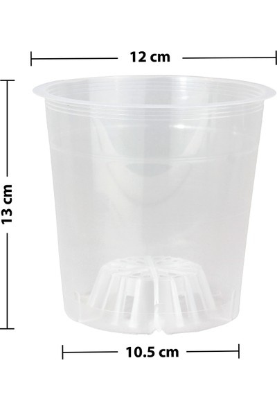 Solo Plant Orkide Değişim Saksısı 4'lü