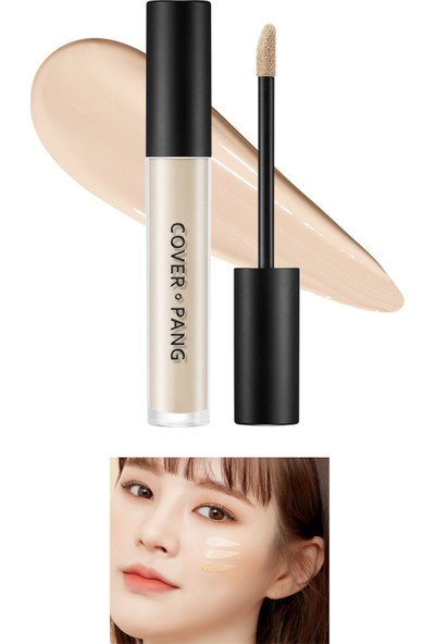 MISSHA Hafif Formüllü, Yüksek Kapatıcı Etkili Likit Concealer A'pıeu Cover-Pang Longwear Concealer (No.3) MISSHA Hafif Formüllü, Yüksek Kapatıcı Etkili Likit Concealer A'pıeu Cover-Pang Longwear Concealer (No.3)