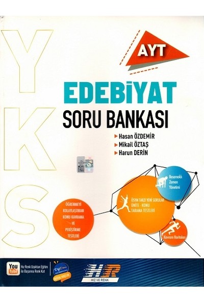 Hız ve Renk Yayınları AYT Edebiyat Soru Bankası Hasan Özdemir Hız ve Renk Yayınları AYT Edebiyat Soru Bankası Hasan Özdemir