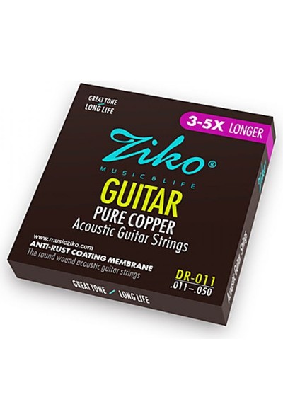 Ziko DR-011 Akustik Gitar Teli