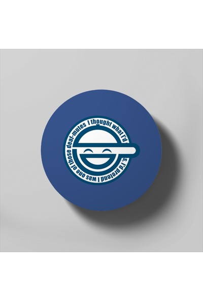 Fizello Laughing Man Symbol From Ghost In The Shell Anime Series Bardak Altlığı Fizello Laughing Man Symbol From Ghost In The Shell Anime Series Bardak Altlığı