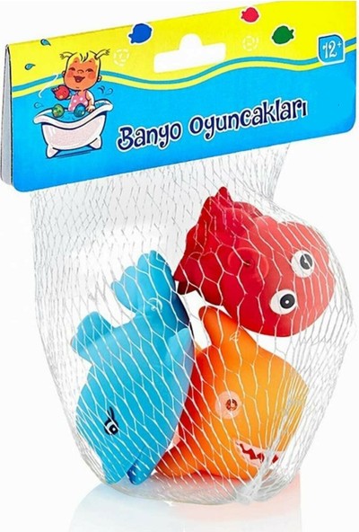 Yk Store Soft Deniz Canlıları 3'lü Banyo Oyuncağı Yk Store Soft Deniz Canlıları 3'lü Banyo Oyuncağı