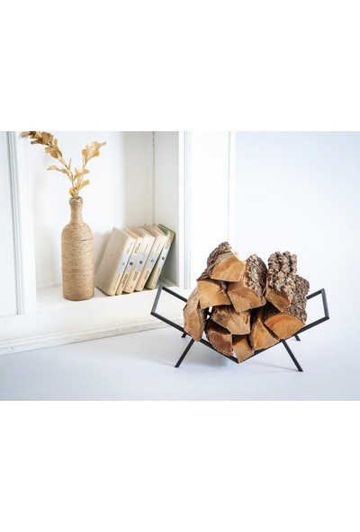 Merzana Metal Şömine Odunluk, Metal Odunluk Merzana Metal Şömine Odunluk, Metal Odunluk