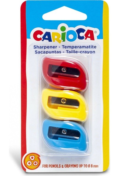 Carioca Kalemtıraş Blisterli 3'lü