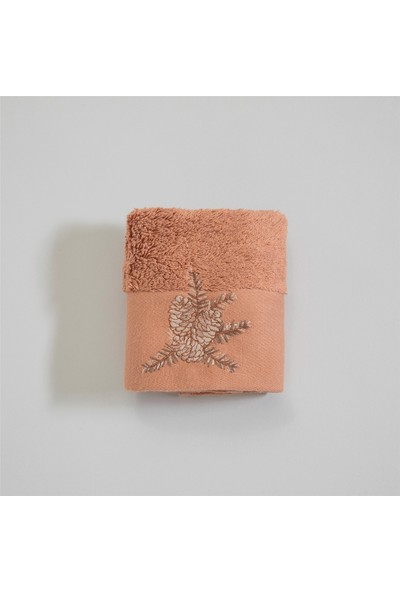 Chakra Lavem Nakışlı El Havlusu 30X50 cm Bakır Chakra Lavem Nakışlı El Havlusu 30X50 cm Bakır